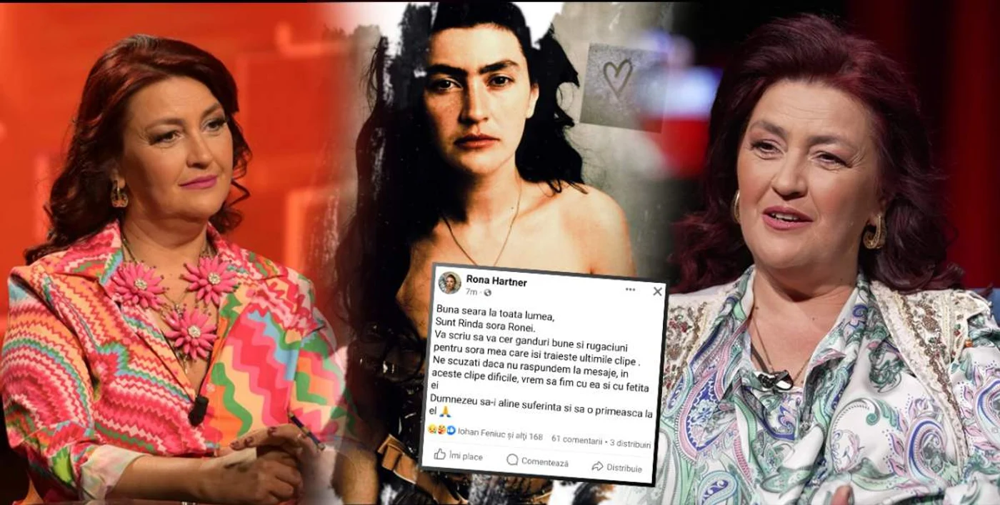 Rona Hartner a murit cu un regret care a chinuit-o toată viața: „Este o suferință permanentă ...