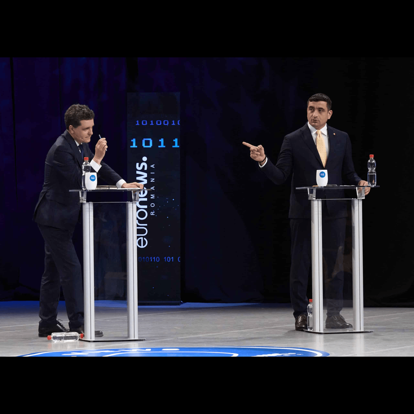 George Simion îl acuză pe Nicușor Dan că a evitat o dezbatere academică ...